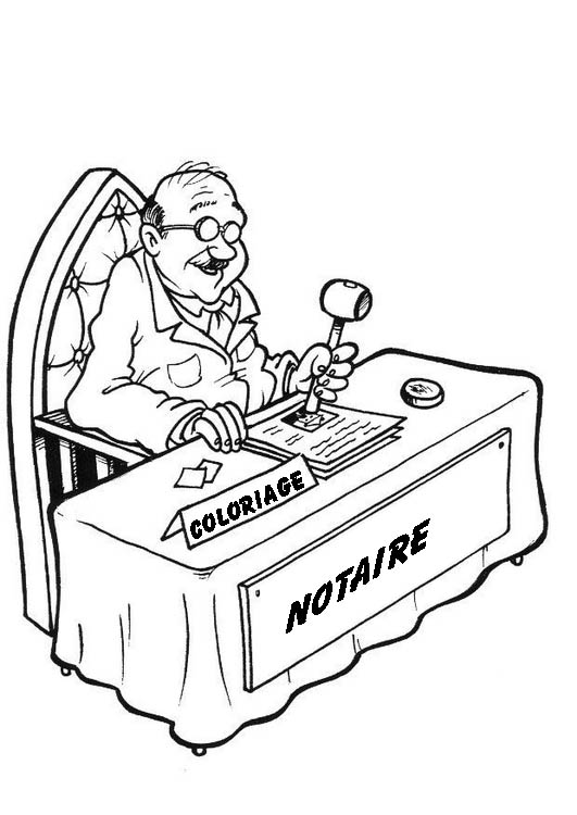 97 dessins de coloriage métiers à imprimer sur LaGuerche.com - Page 9